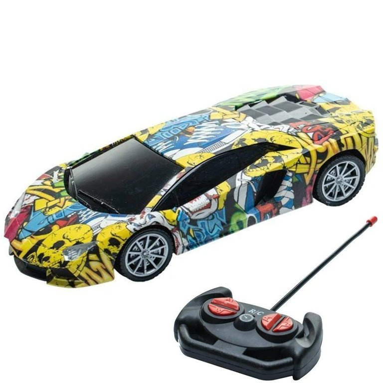 SAMOCHÓD ZDALNIE STEROWANY GRAFFITI AUTO RC PILOT | ZABAWKI \ ROBOTY ...